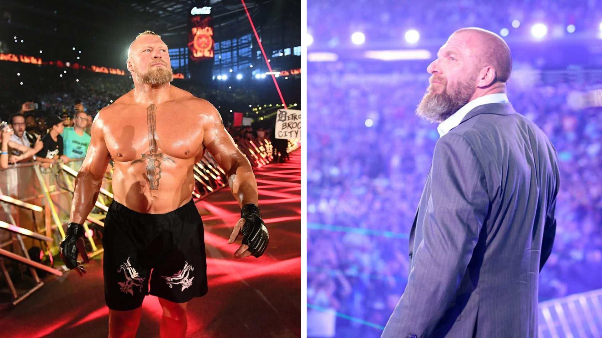 "So this is how Brock's career comes to an end", "What a W" - WWE fans ...