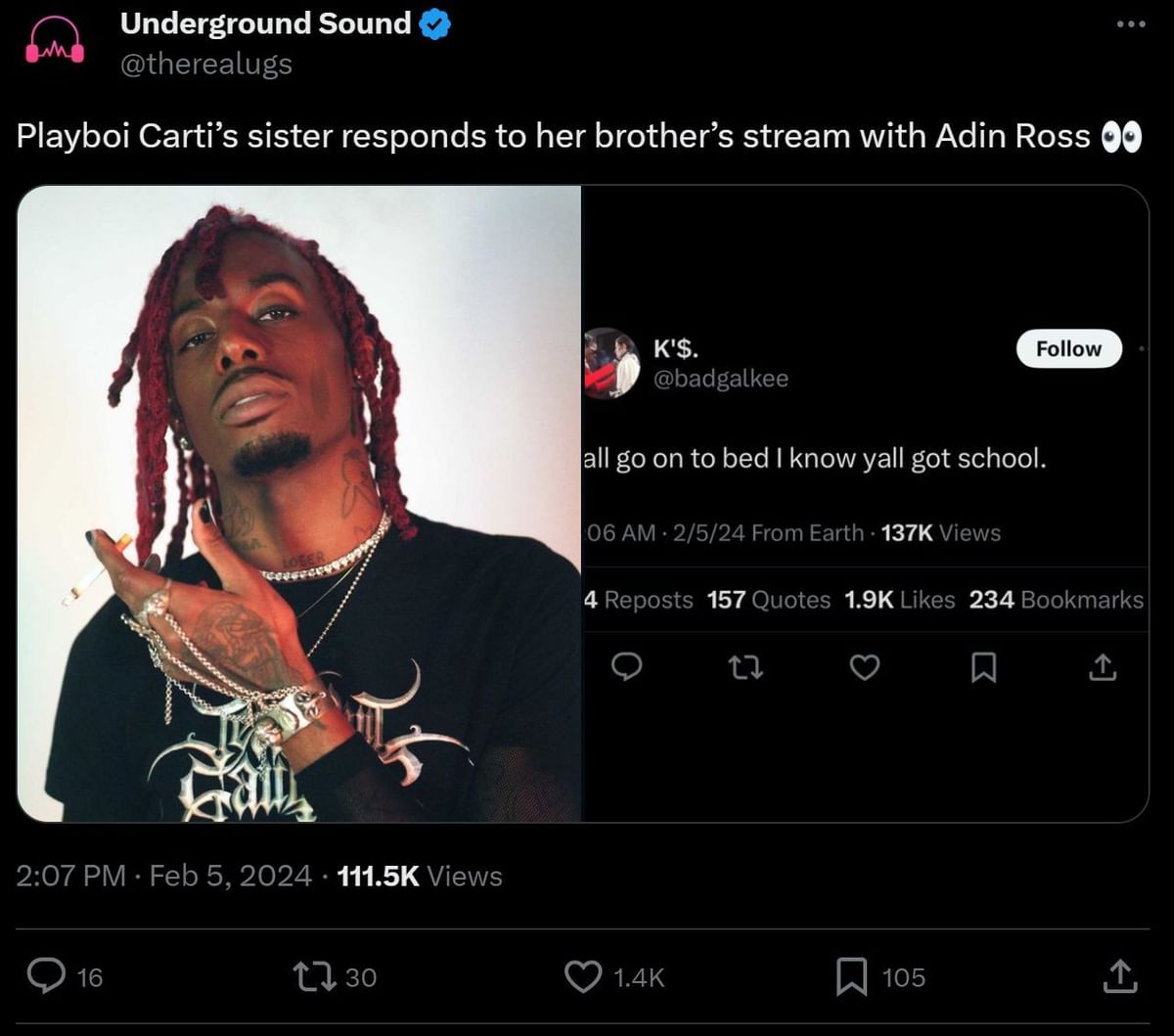 "Y'all weird as f**k" - Adin Ross' community allegedly doxing Playboi ...