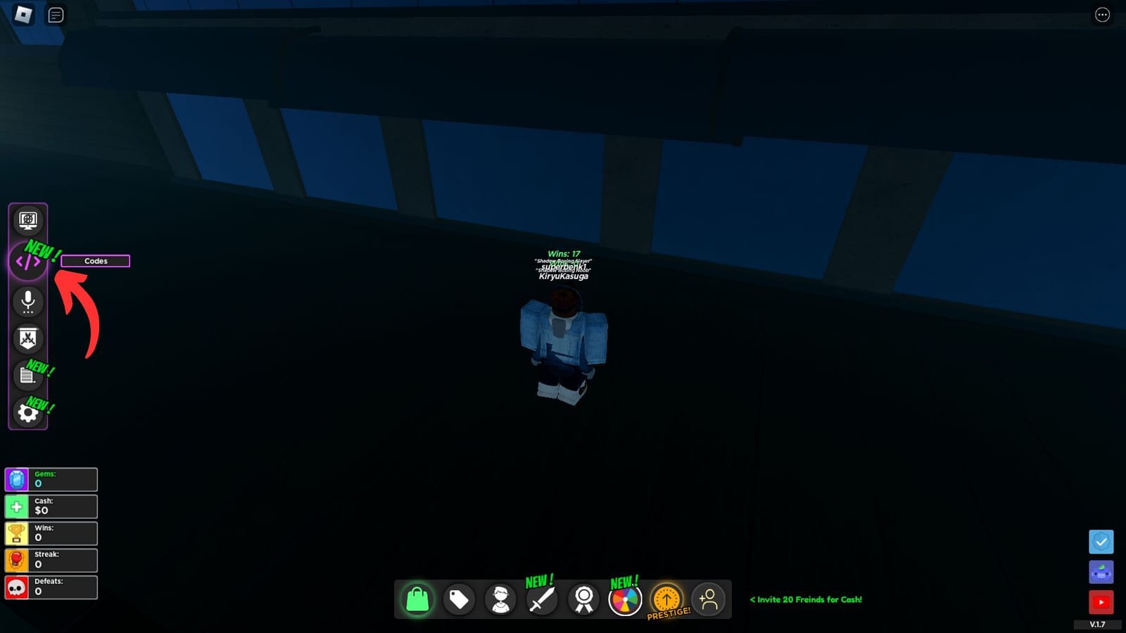 Shadow Boxing Fights Codes (2024)