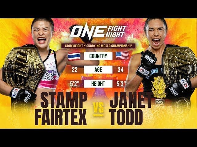 ONE Fight Night 20: FREE FULL FIGHT: Janet Todd captures atomweight ...
