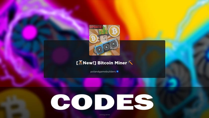 Bitcoin Miner Codes (March 2024)