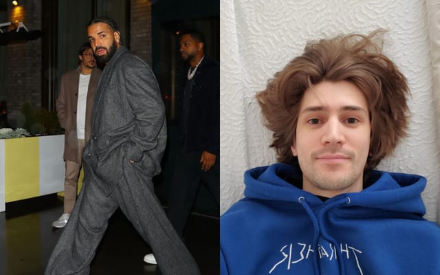 "It is nice" - xQc hilariously comments on Drake's alleged viral video