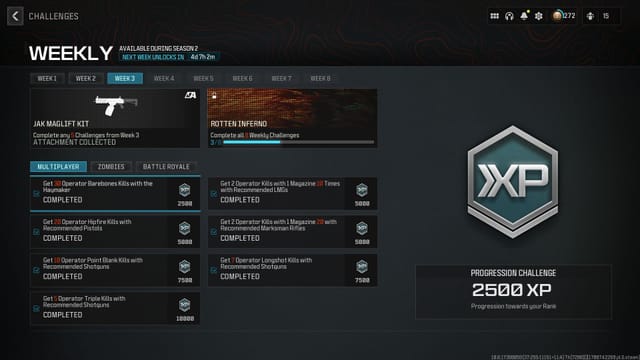 How to complete the Barebones Haymaker Weekly Challenge in MW3