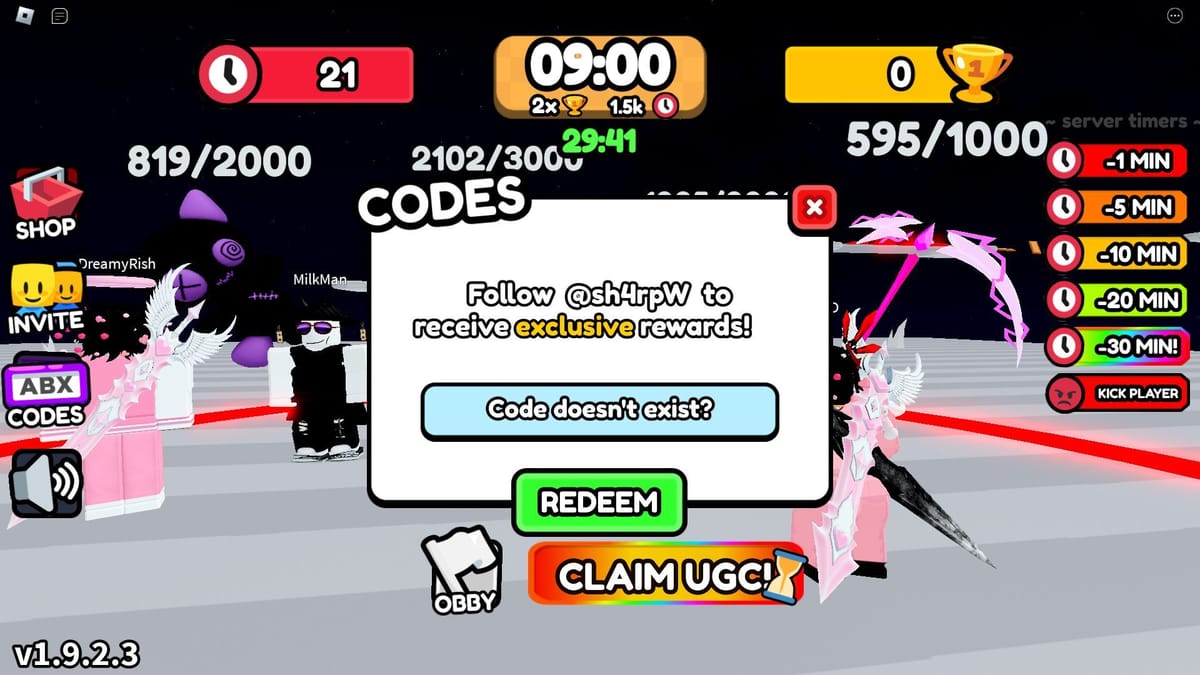 The Circle Game codes