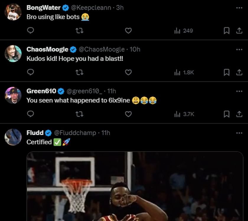 “Imagine view-botting a James Harden post” - Fans accuse N3on of ...