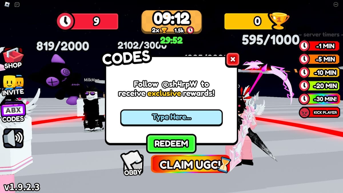 The Circle Game codes