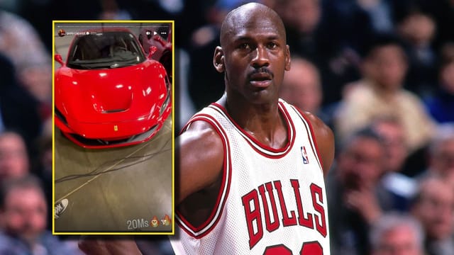 Michael Jordan's $331,000 Ferrari spotted in Rapper Polo G's latest rap ...