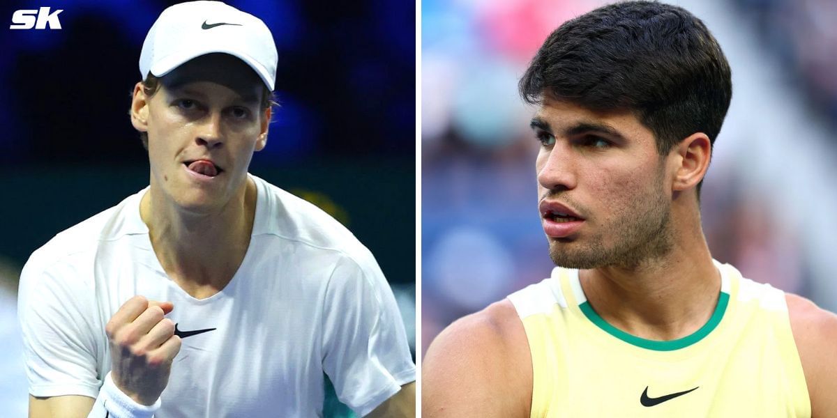 “If you had to put money on a player between Jannik Sinner and Carlos Alcaraz, I’d put it on ...