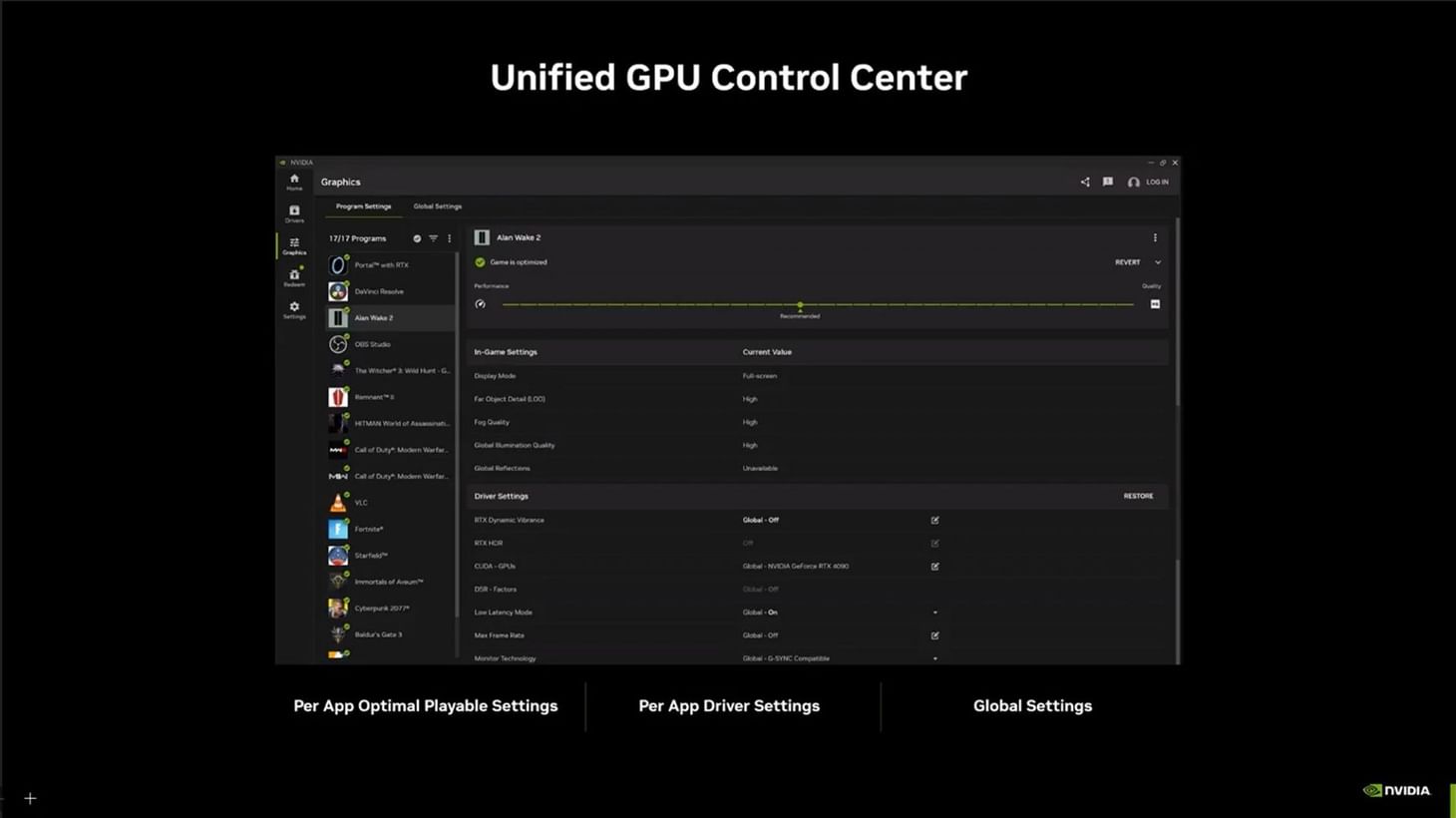 New Nvidia App kills off Geforce Experience and Nvidia Control Panel
