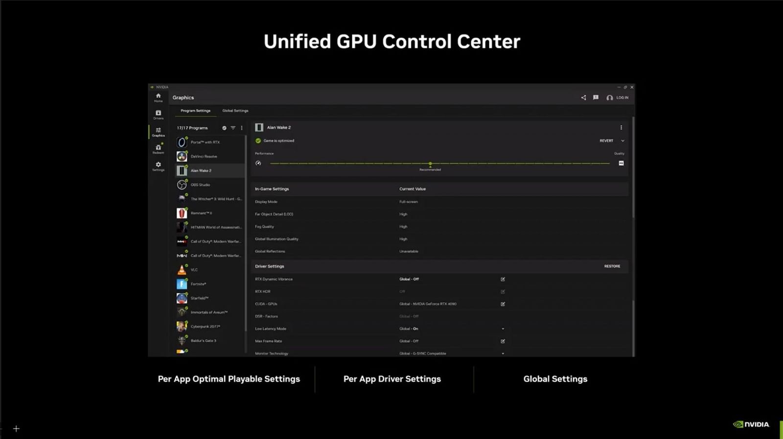 New Nvidia App kills off Geforce Experience and Nvidia Control Panel