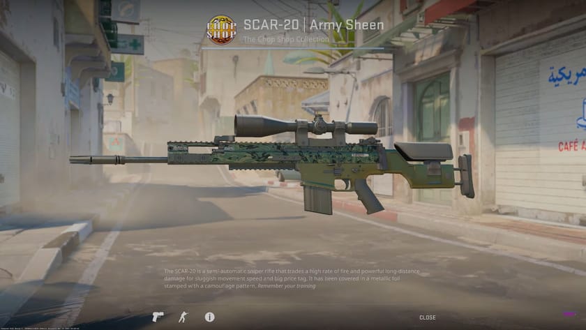 10 best SCAR-20 skins in Counter-Strike 2 (CS2)