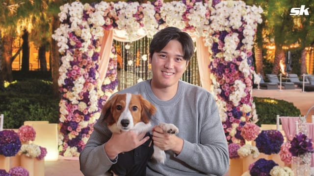 "Pup in bottom right is a nice touch" - Shohei Ohtani's wedding ...
