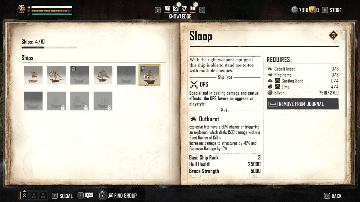 All Ships in Skull and Bones and how to unlock them