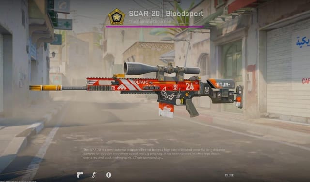 10 best SCAR-20 skins in Counter-Strike 2 (CS2)