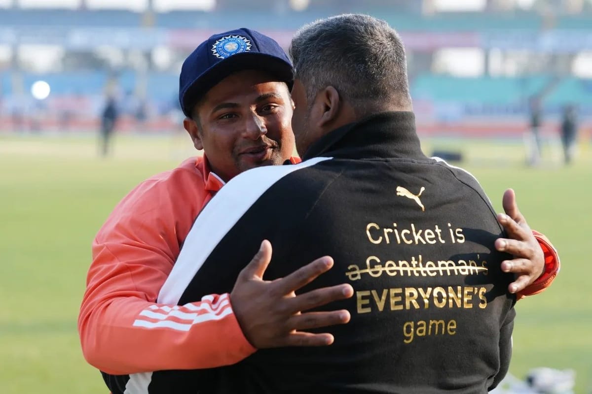 "The day will be in Sarfaraz Khan's name" - Parthiv Patel lauds ...