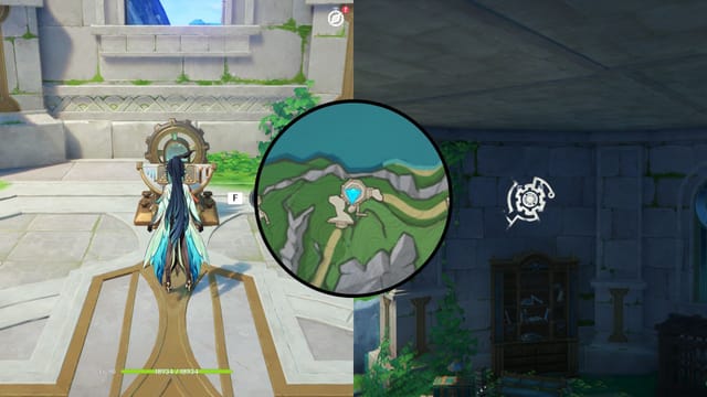 Genshin Impact Cipher letter locations for hidden Fontaine achievement