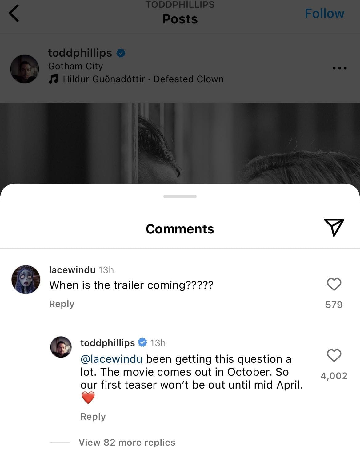 Joker 2: Joker 2 trailer release date all but confirmed by director