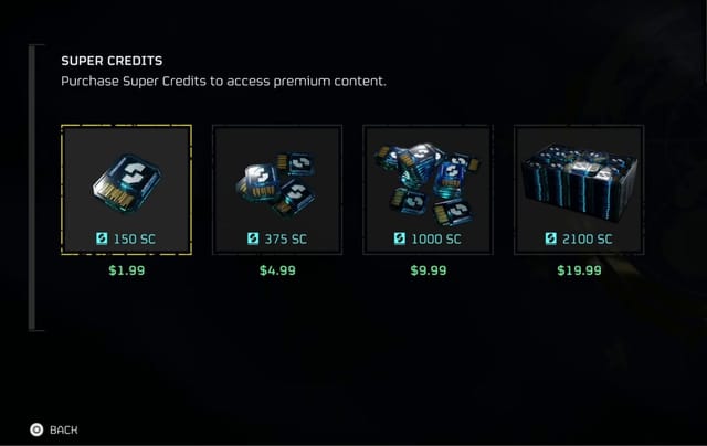 Super Credits in Helldivers 2 explained