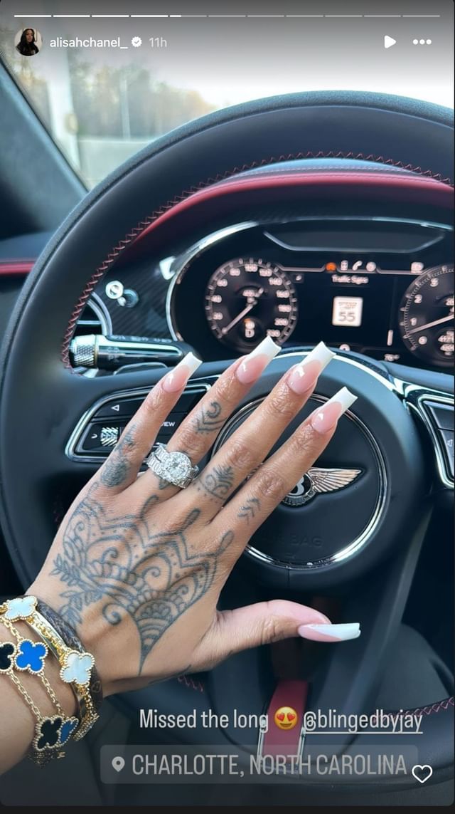 PJ Washington's wife Alisah Chanel flaunts her $235,600 Bentley after ...