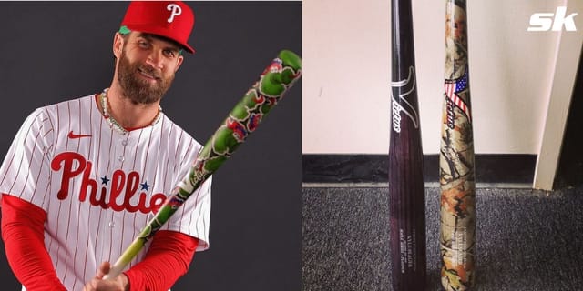 Ranking the top 5 custom baseball bats following Bryce Harper's Phillie ...