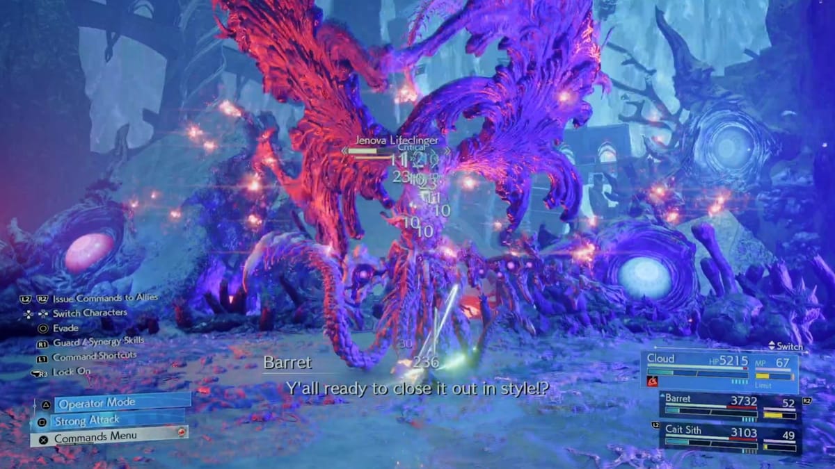 How to easily beat the final boss of Final Fantasy 7 Rebirth