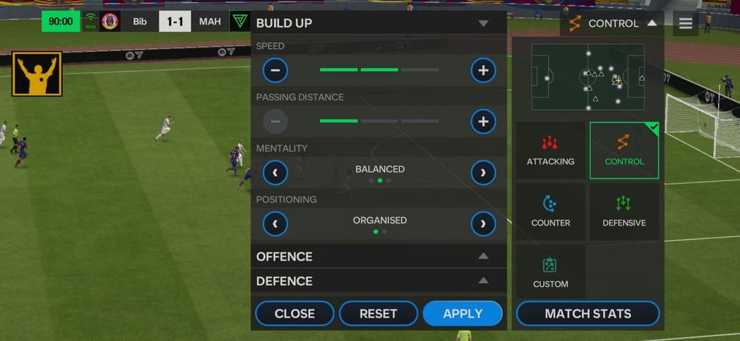 How to win more matches in FC Mobile Manager Mode