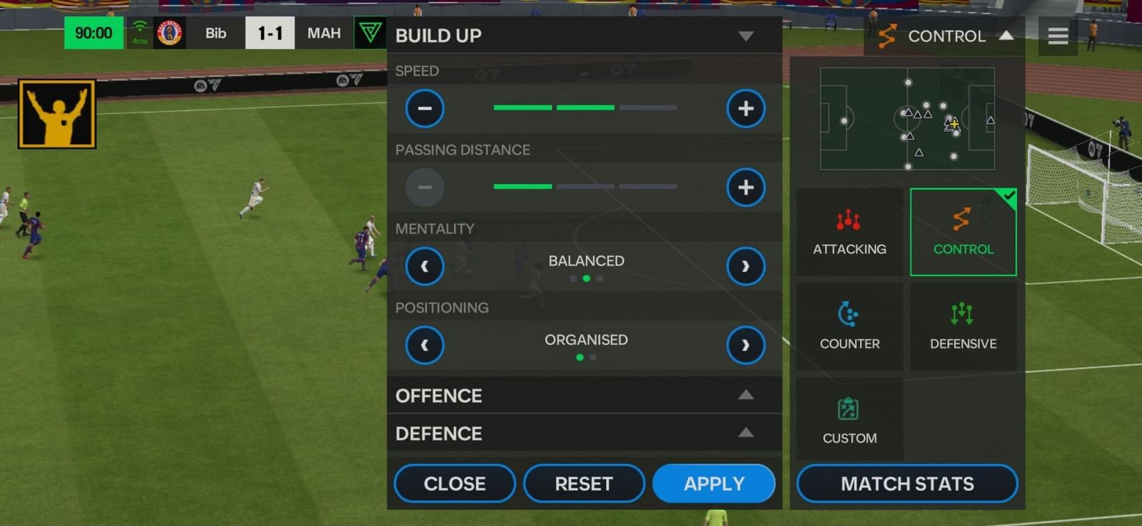 How to win more matches in FC Mobile Manager Mode