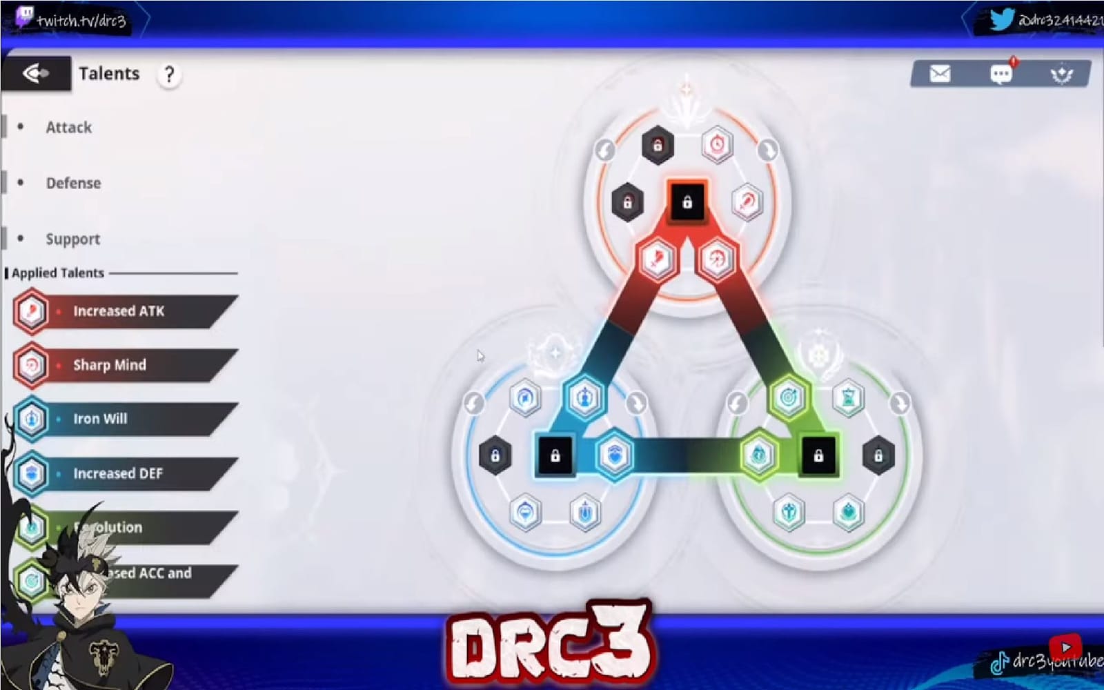 Black Asta build in Black Clover Mobile: Gear set, best upgrades, and more