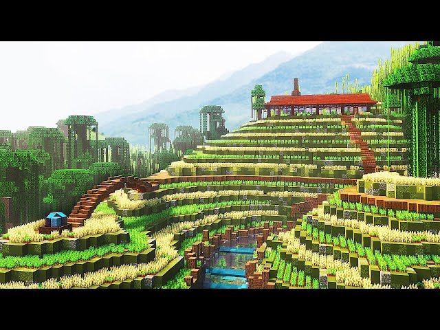 10 most aesthetic Minecraft farm designs