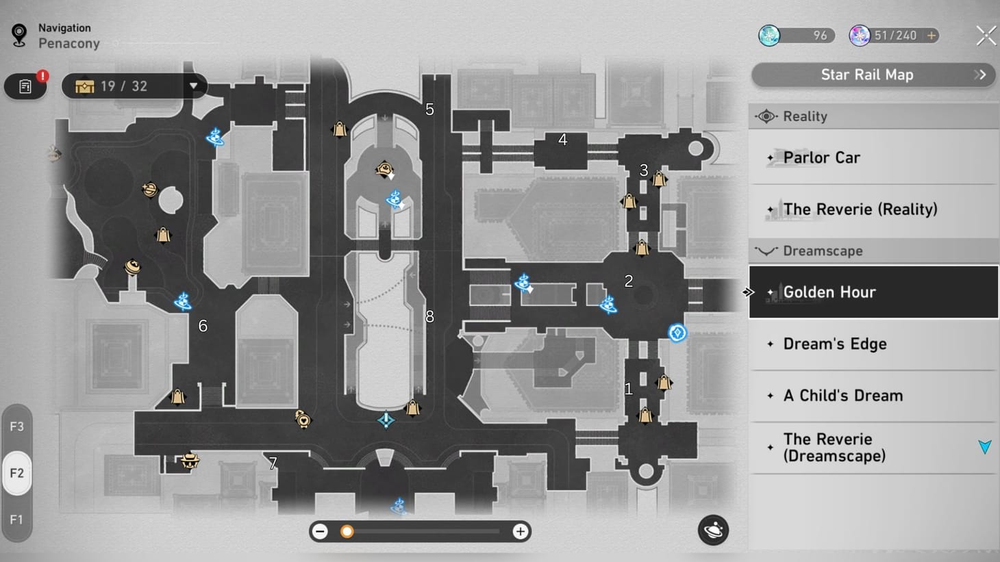 Honkai Star Rail Gear locations: Happy, Calm, Sad, Angry