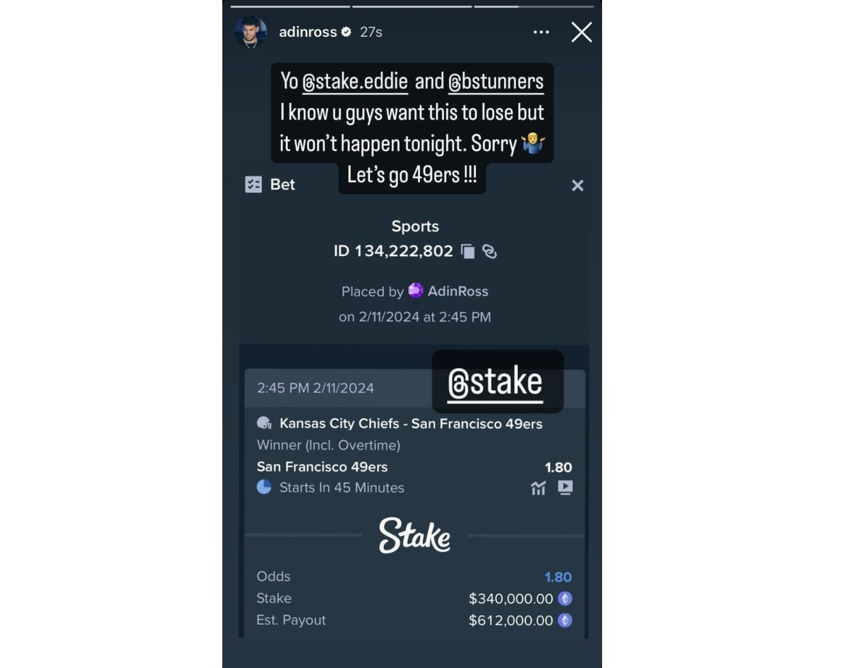 "21 Savage plays football now?" - Fans troll Adin Ross after he loses ...