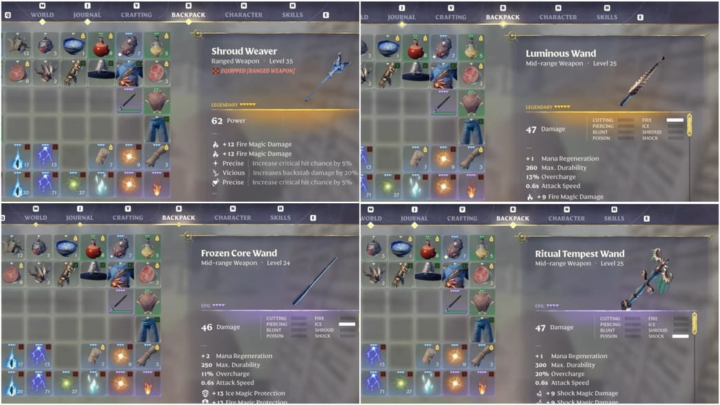 Best Enshrouded Mage build