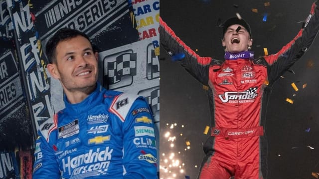 "He’s basically me" - Kyle Larson credits young Sprint Car driver Corey ...