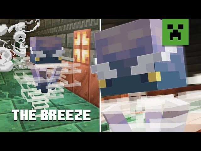 How Minecraft 1.21 update's breeze and wind charge may hint future mobs ...