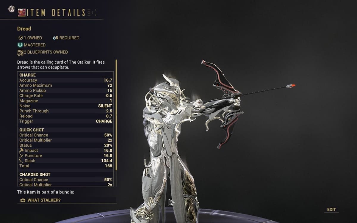 Best weapons in Warframe for each Mastery Rank