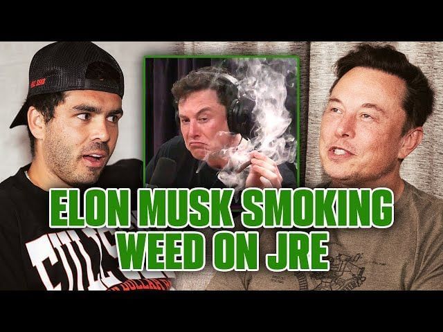 When smoking "federally illegal" marijuana on Joe Rogan's podcast ...