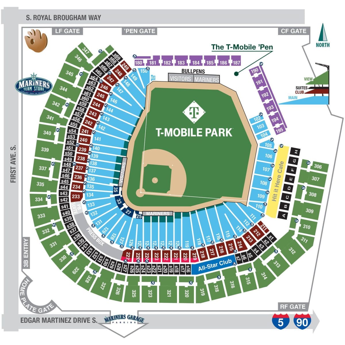 Seattle Mariners Stadium - History, Capacity, Seating Chart & Notable ...