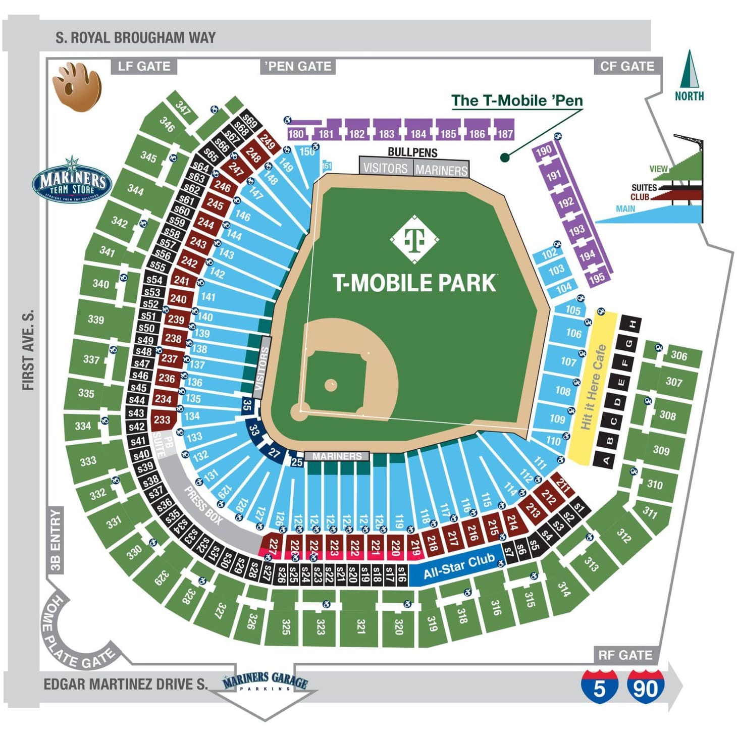 Seattle Mariners Stadium - History, Capacity, Seating Chart & Notable ...