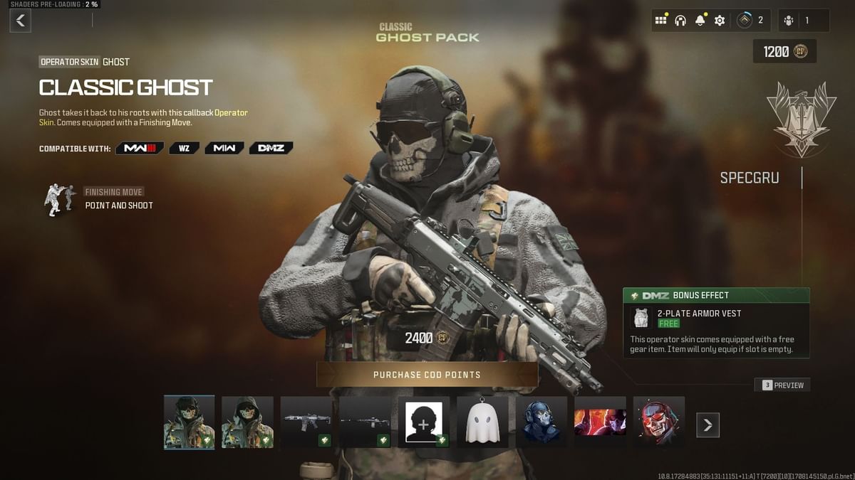 All Ghost Operator skins in Modern Warfare 3 and Warzone: How to unlock, price, bundles, and more