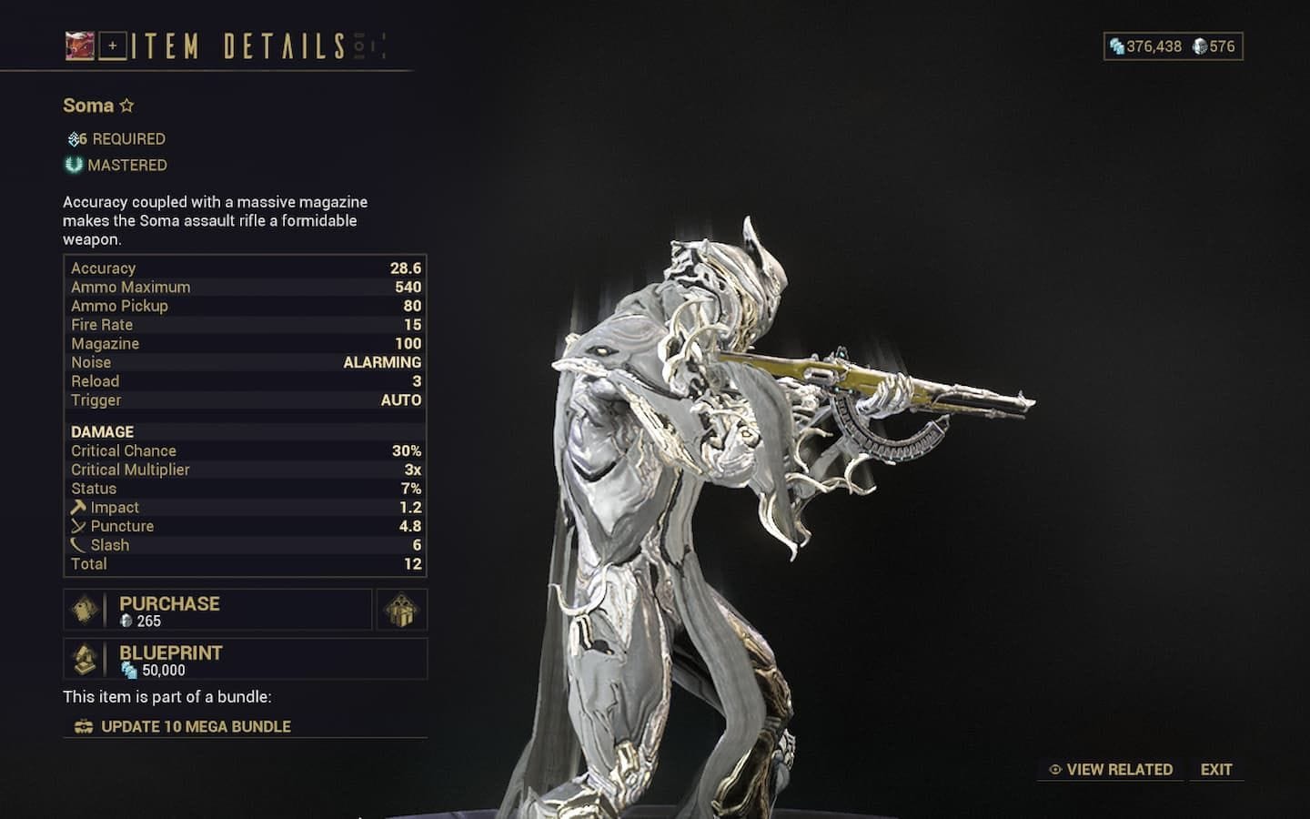 Best weapons in Warframe for each Mastery Rank