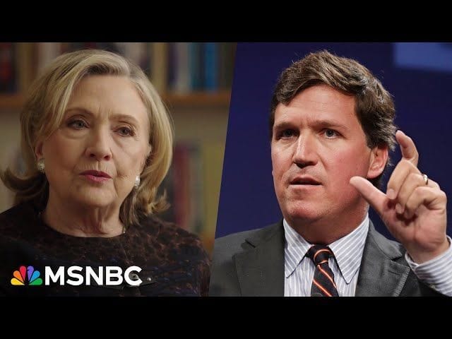 Hillary Clinton: What did Hillary Clinton say about Tucker Carlson ...