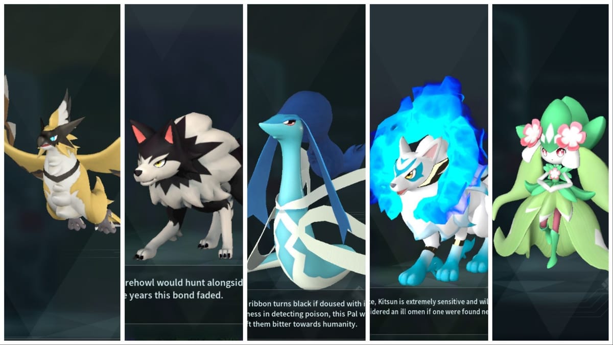 Best Palworld teams for exploration, combat, and more