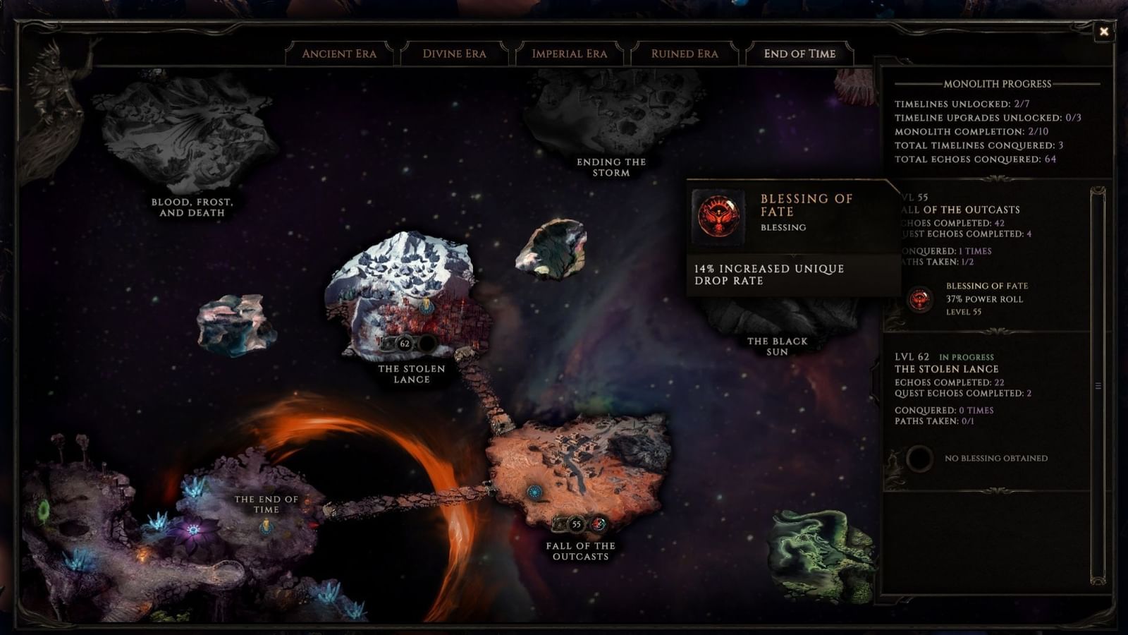 Last Epoch Monolith of Fate complete guide: Progression, corruption, best farms, and more