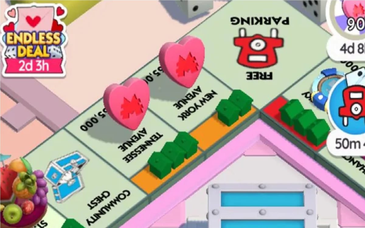 How to get more Heart tokens in Monopoly Go Valentines Partners event ...