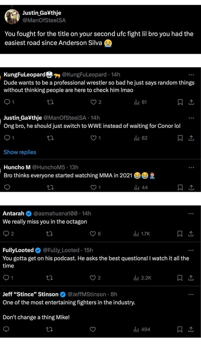 Anderson Silva: "Had the easiest road since Anderson Silva" - Fans hold ...