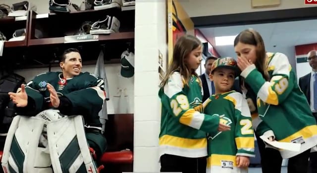 "Stop it! My heart" - NHL fans react as Marc-Andre Fleury's kids steal ...