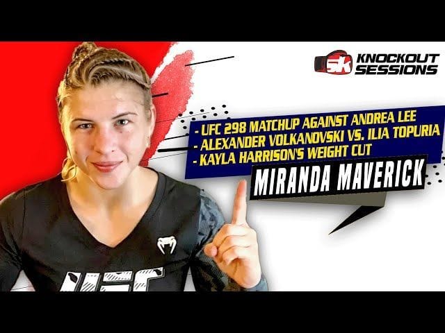 "You've got my full respect" - Fans react as UFC star Miranda Maverick ...