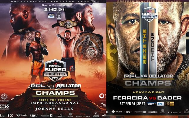 PFL vs. Bellator belt: First look: This one-of-a-kind belt and Super ...