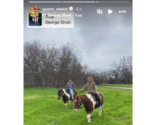 Madelyne Barnes: PHOTO: $1,900,000 NIL-valued Quinn Ewers shares ...