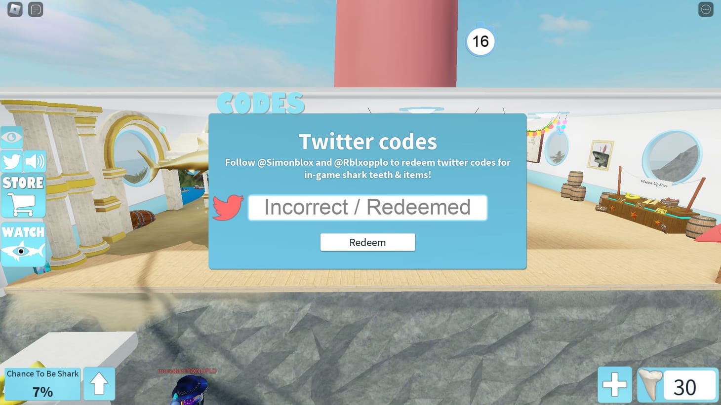 SharkBite Codes (2024)